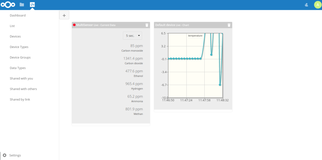 SensorLogger - HTML5live